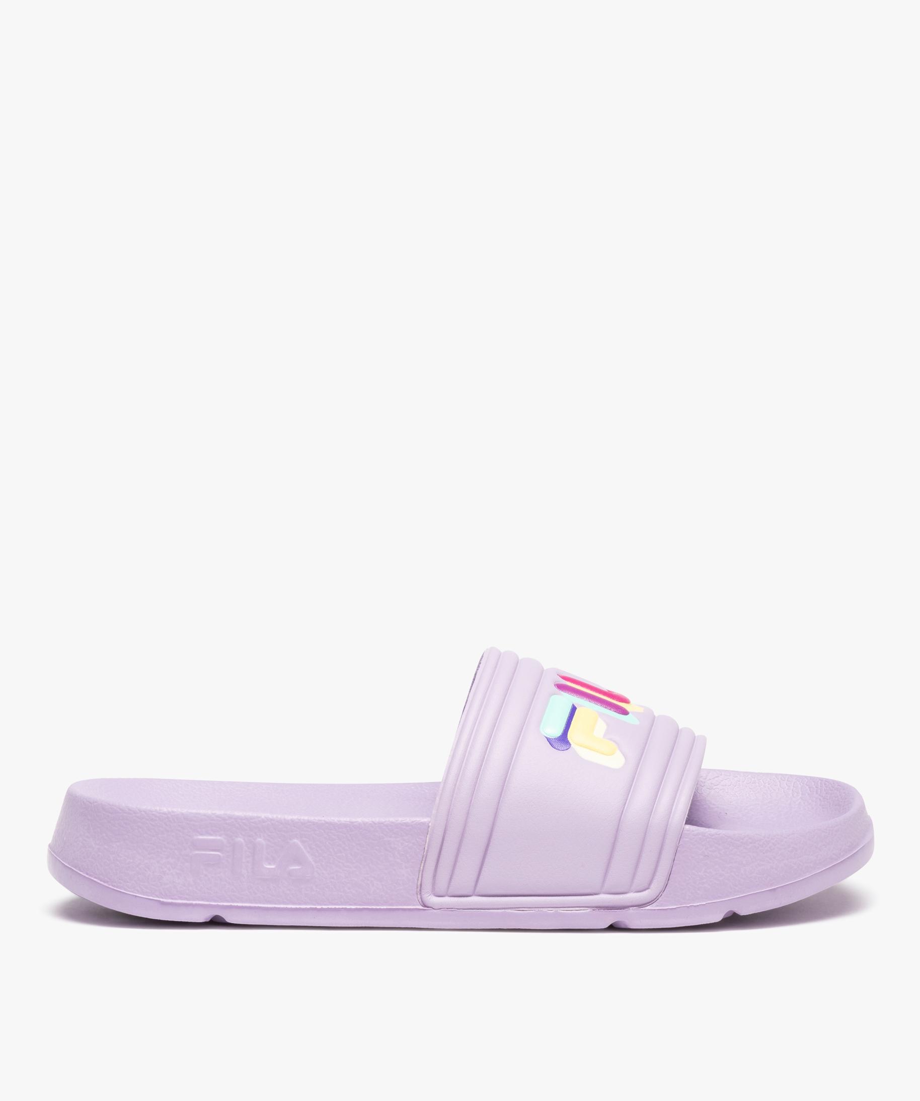 Mules de piscine femme colorées - FILA violet clair | GEMO