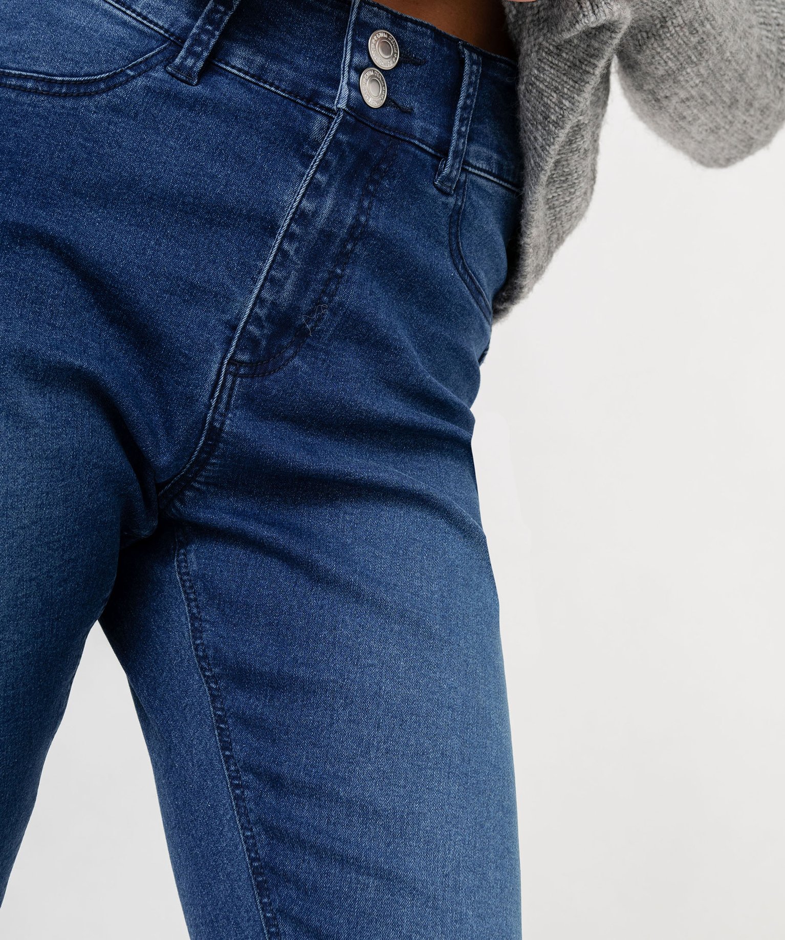 Jean skinny push-up power stretch femme stone | GEMO