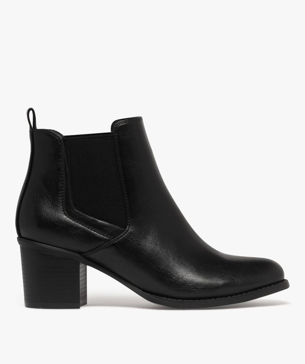 Bottines Chelsea femme pas cher